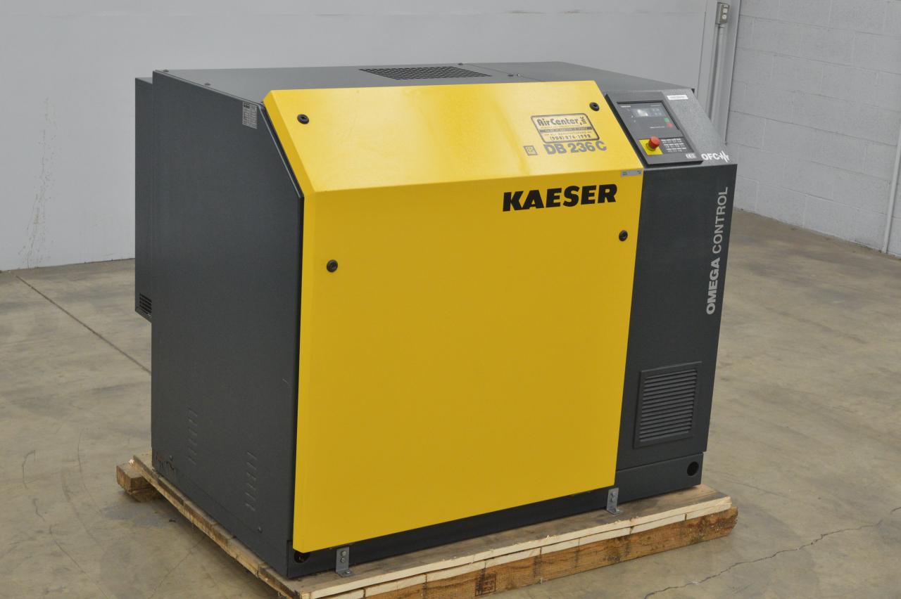 Lot #42: 2009 Kaeser DB 236 C Rotary Blower with Aftercooler - WireBids